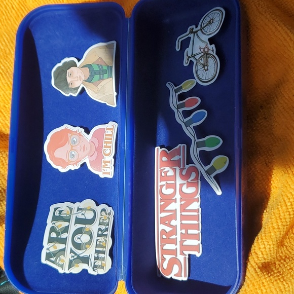 Netflix | Other | 6pc Stickers Stranger Things Lights | Poshmark